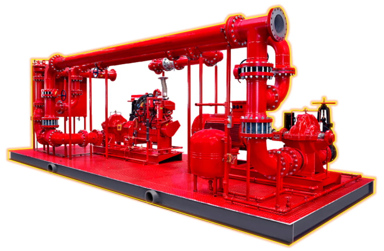 4.2 เครื่องสูบน้ำดับเพลิง | Fire pump system – ALTERRISK